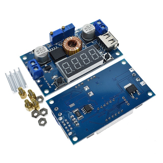 Original XL4015 Step-down Constant Current Regulator Module 5A High Power 75W DC-DC Adjustable ...