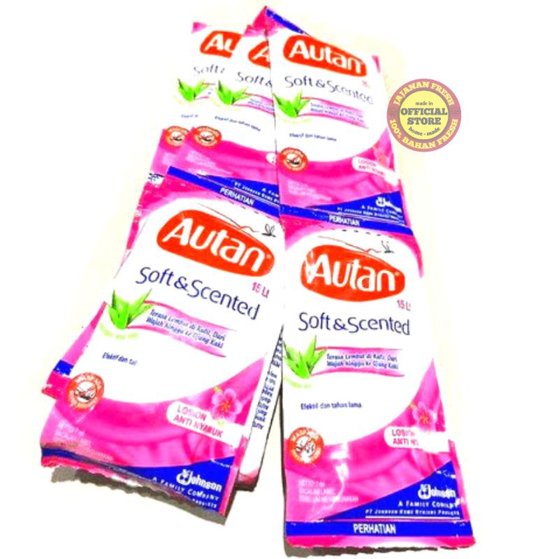 Autan Extra Aloe Vera Antimosquito Sachets 7ml | Shopee Philippines
