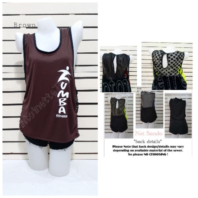 Fitness Net Sando (Short not included) | Shopee Philippines