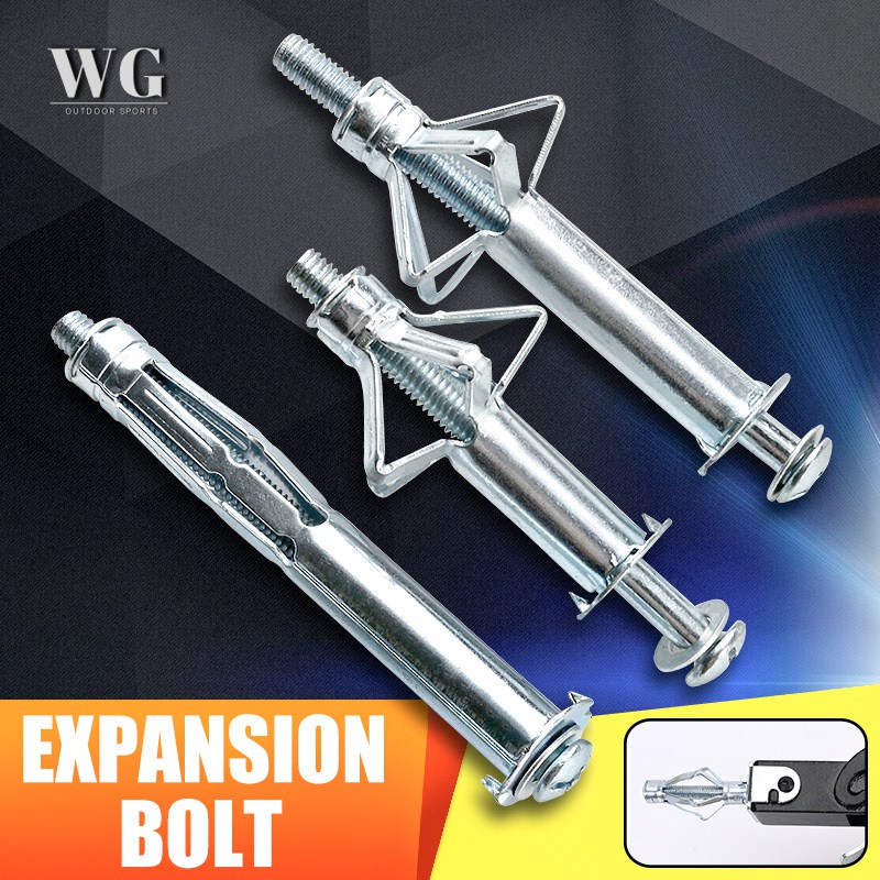 WPGY-10 Pcs Thread Expansion Bolt Hardware Fasteners Anchor Plugs ...