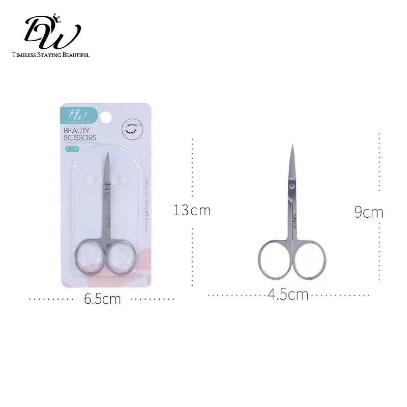 DW Beauty Facial Hair Scissor Professional Stainless Steel Mustache ...