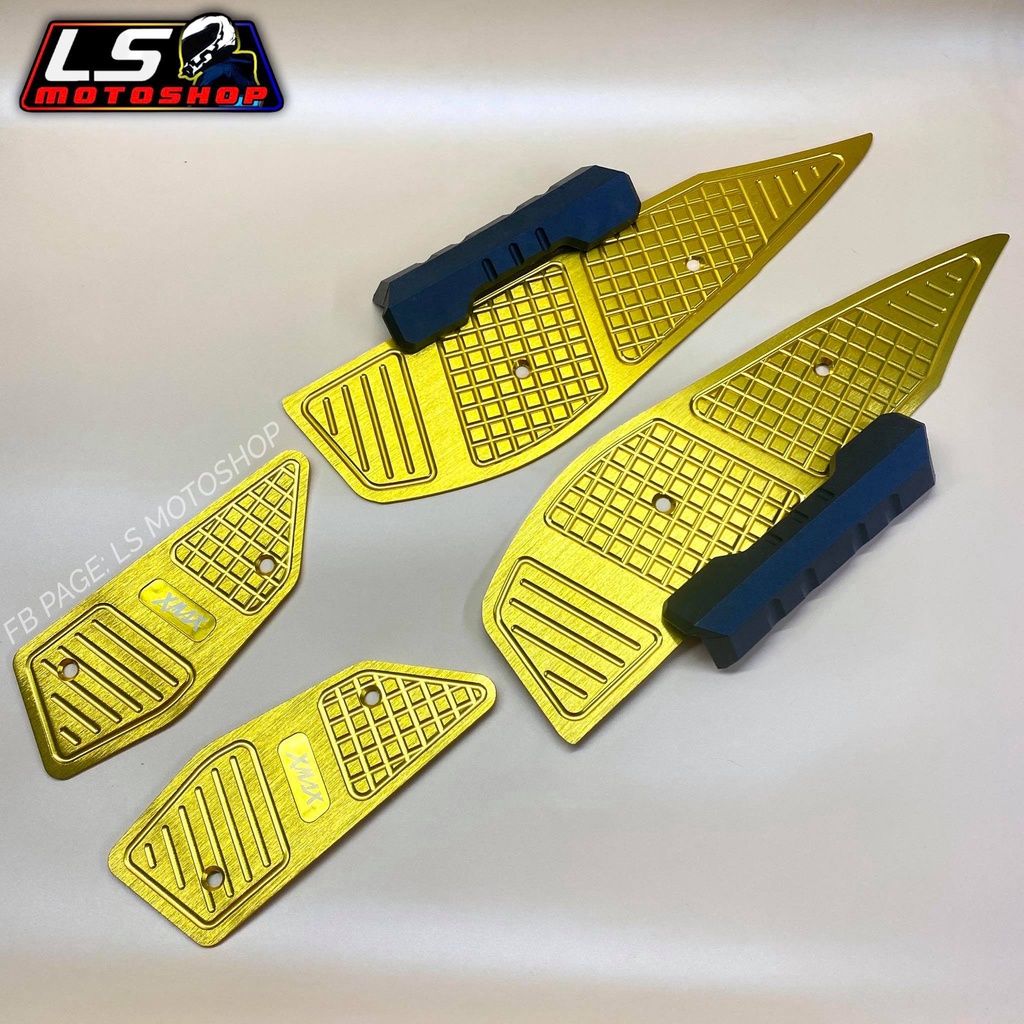 LS Semspeed Premium Foot Matting with Slider Foot Board for XMAX 300 ...