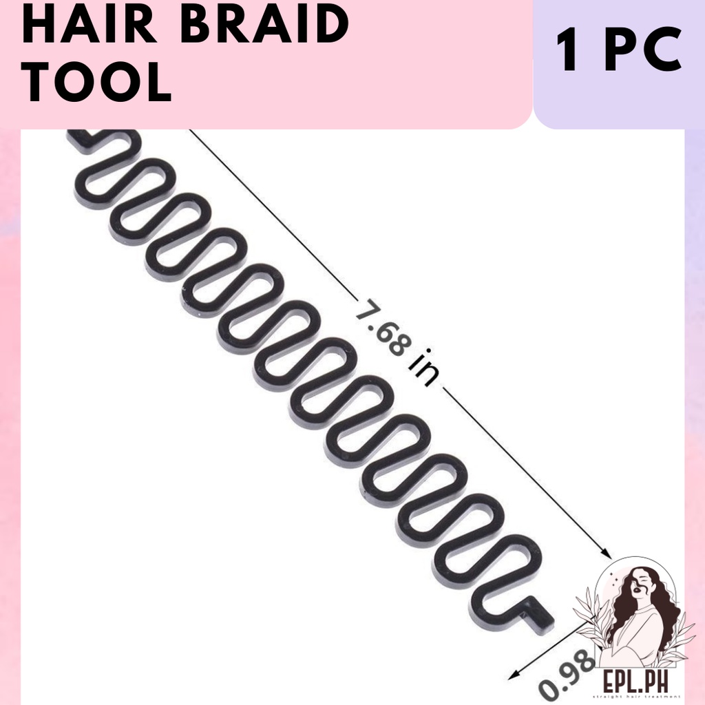 1pc Hair Braiding Tool Braider Roller Women Braid Holder Clip Girl Wave ...