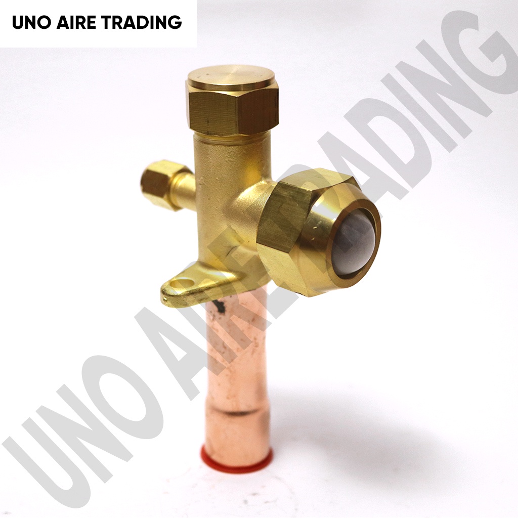 Service Valve 1/4 - 7/8 Airconditioner Valve R22 3 Way | Shopee Philippines