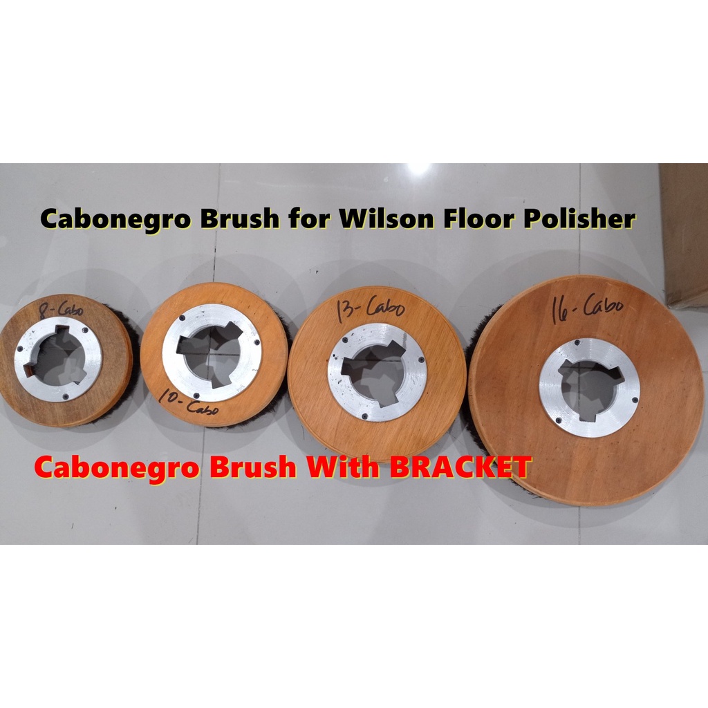 WILSON Floor Polisher Brush WITH Bracket Included (Cabo Negro) | Shopee ...