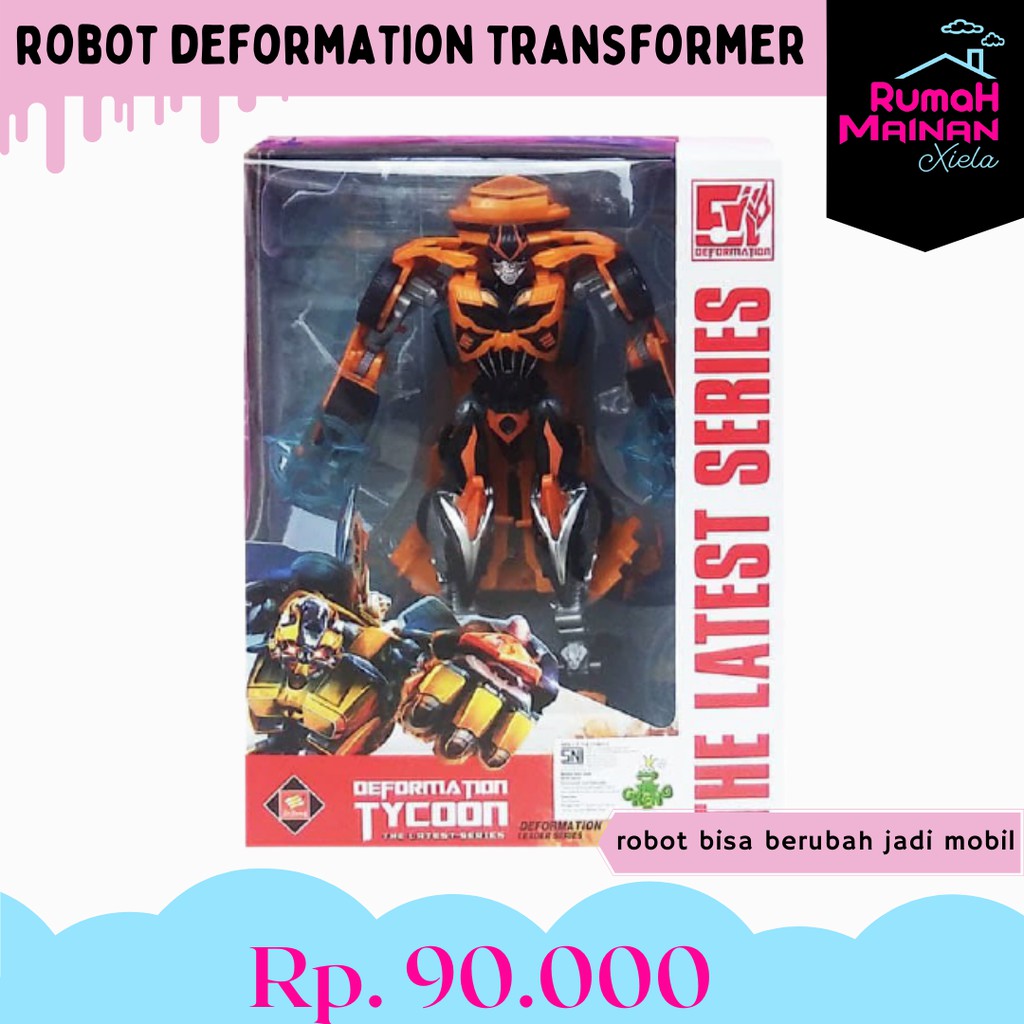 TRANSFORMER DEFORMATION ROBOT - BUMBLE BEE ROBOT - 1624 | Shopee ...