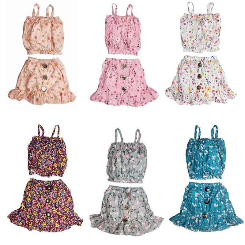 Summer Clothes Set for Girls Kids (2-3 Years) | Shopee Philippines