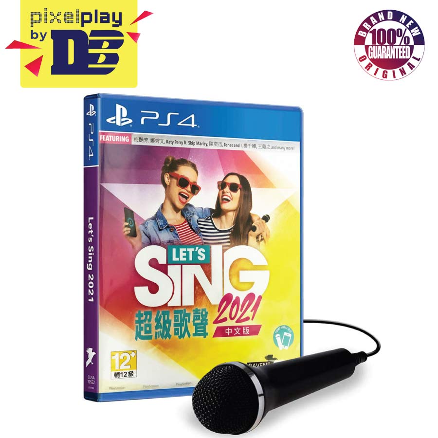 PS4 Let'S Sing 2021 With 1 Usb Microphone (3M) [R3] | Shopee Philippines