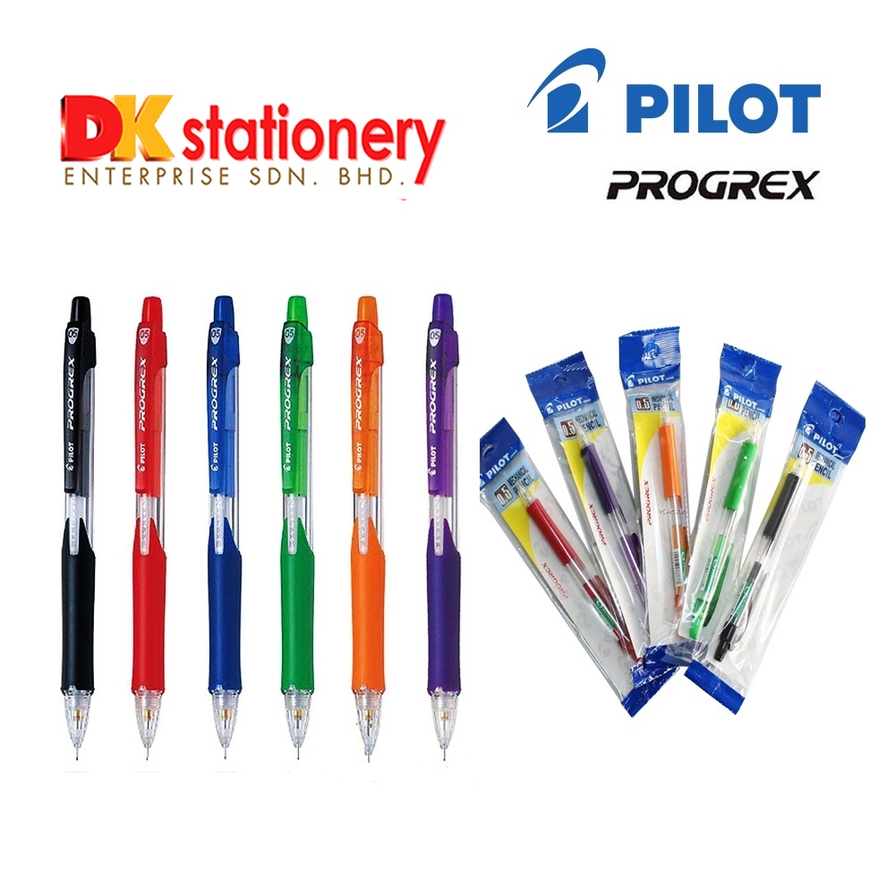 Pilot Progrex Mechanical Pencil I 0.5mm / 0.7mm | Shopee Philippines