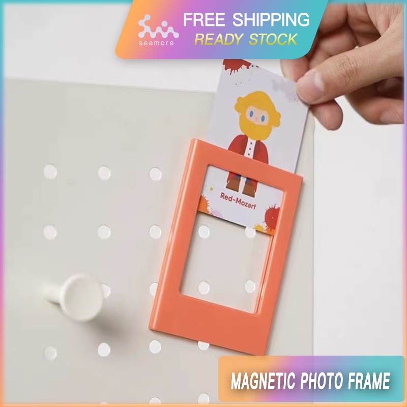 Magnetic Photo Frame/ Mini magnetic photo frame / Pegboard accessories ...