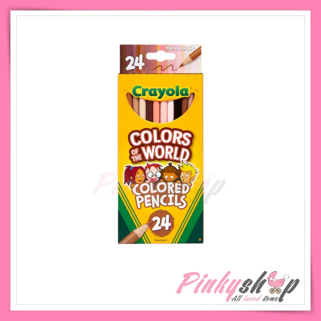 Crayola 24 Colors Of The World | Shopee Philippines