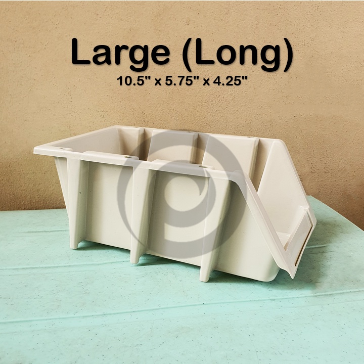 1pc Stackable Bin Boxes Storage Organizer for Supplies, Tools ...