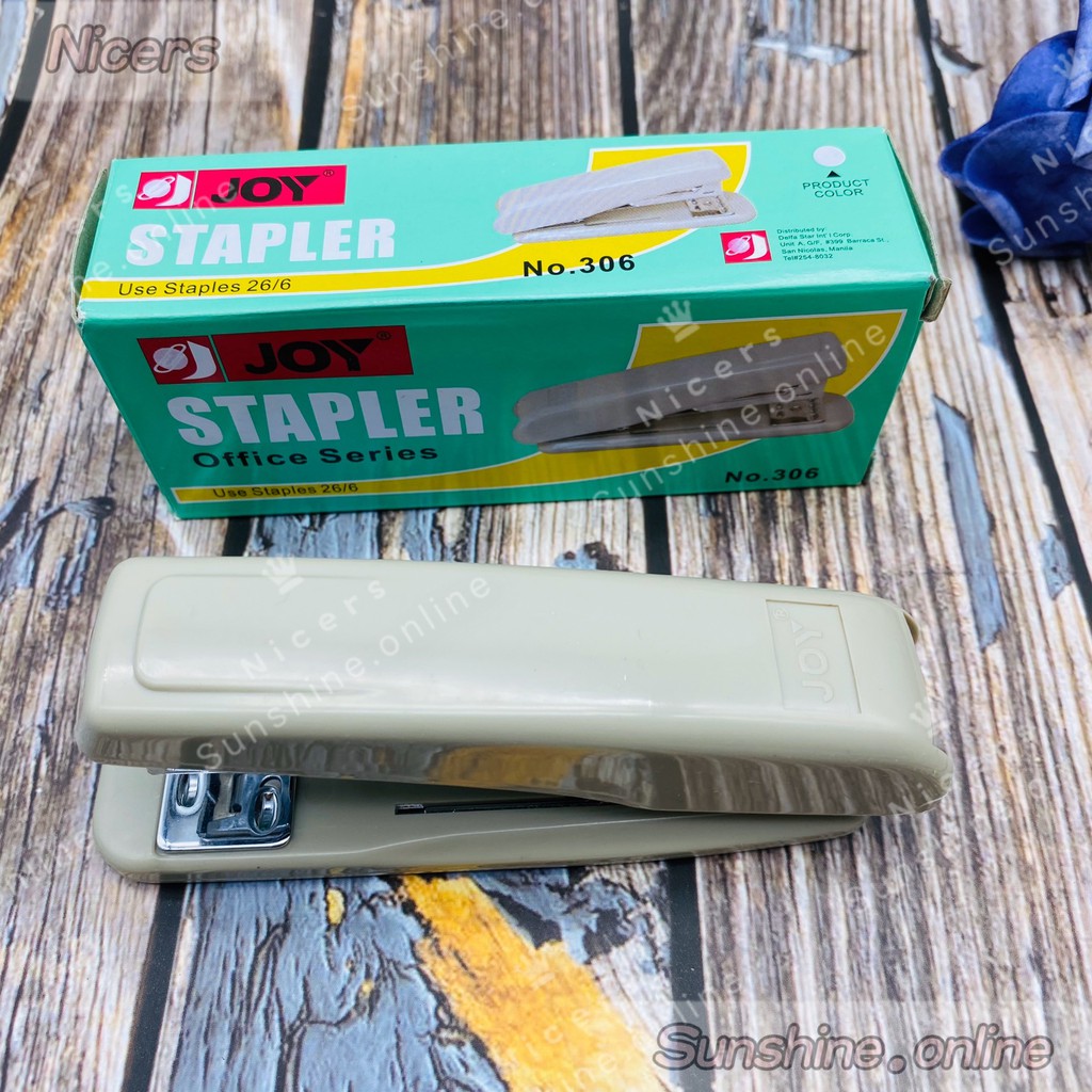 #306 JOY stapler use 26/6 #35 staple wire (BALA) | Shopee Philippines