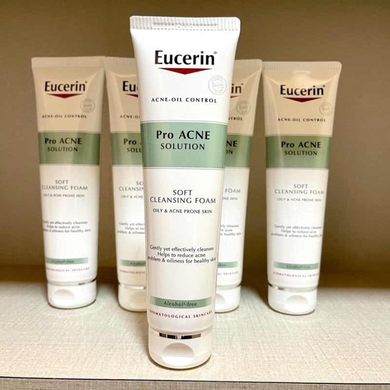 Eucerin Pro Acne Solution Soft Cleansing Foam 150g(Acne Foam) | Shopee ...