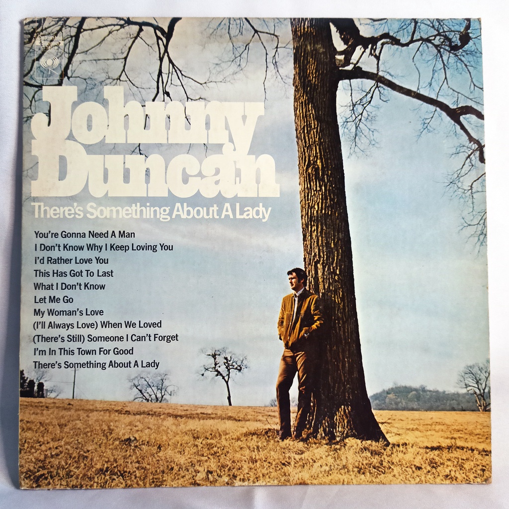 Johnny Duncan - There's Something About A Lady - Vinyl Record Plaka LP Album Country | Shopee ...