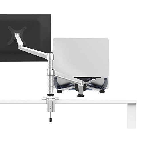 OA-7X Dual Desktop Mount for Laptop and LCD Display, Silver | Shopee ...