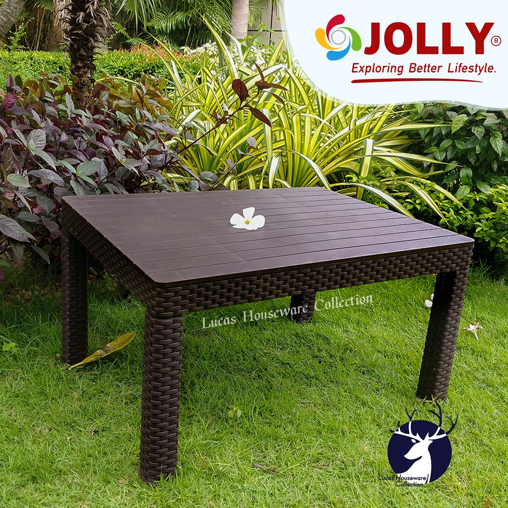 Jolly rattan table store