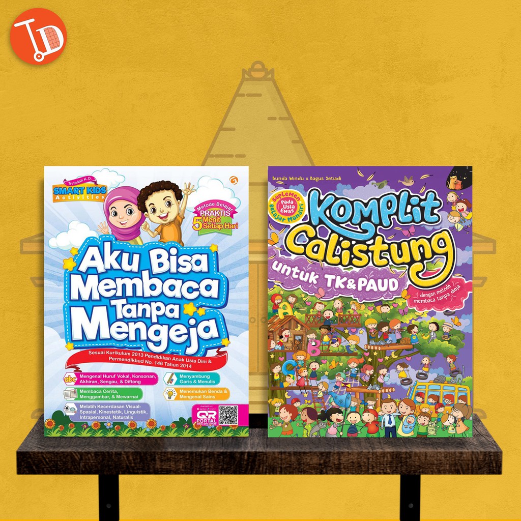 PAUD KINDERGARTEN CHILDREN'S PACKAGE BOOK / CONTAINS 2 BOOKS / LEARN TO ...