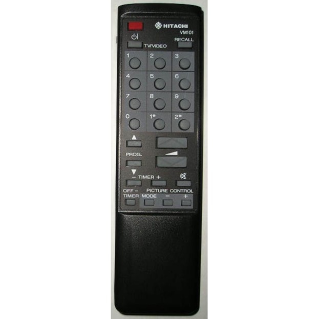 Hitachi VM101(For CRT OLD Model TV's) - Remote Control | Shopee Philippines