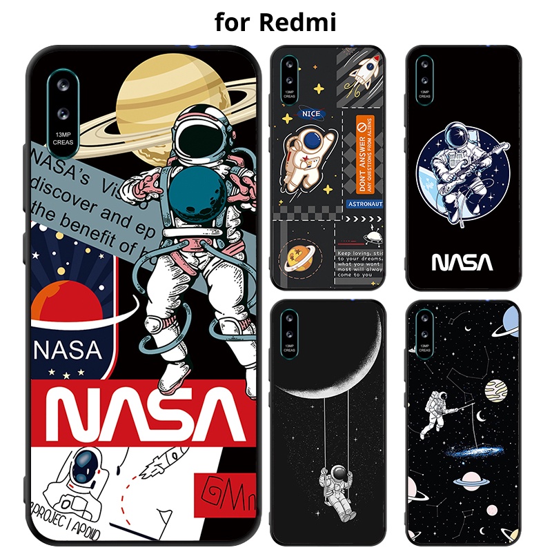 Casing Xiaomi POCO X6 C65 F5 M5s X5 F4 GT Pro astronaut matte Case Soft ...