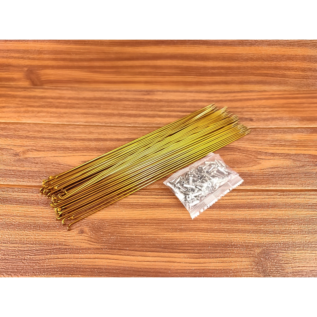 Ragusa Stainless Bicycle Spokes w/ Nipples 26 27.5 29 Mountain Bike MTB ...