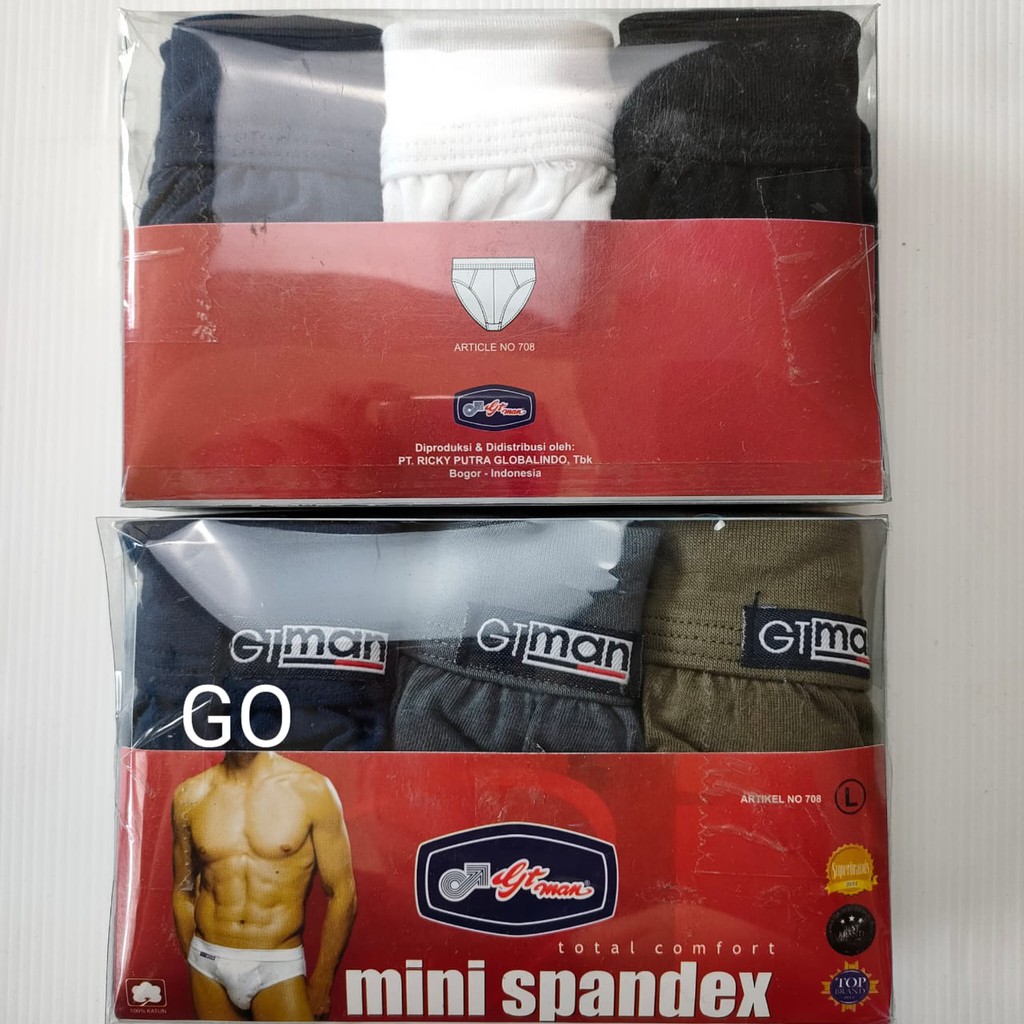 Gof MEN'S UNDERWEAR GTman Mini Spandex 708 CONTENTS 3 CDs GT Man ...
