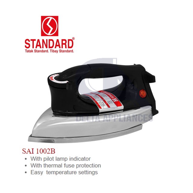 Standard Flat Iron Original Standard Flat Iron SAI 1002 (Black or White ...