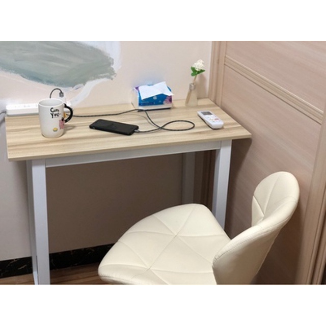 Console (White) Office Table 80 100 120 140*40*73cm or 100*50*73cm mdf ...