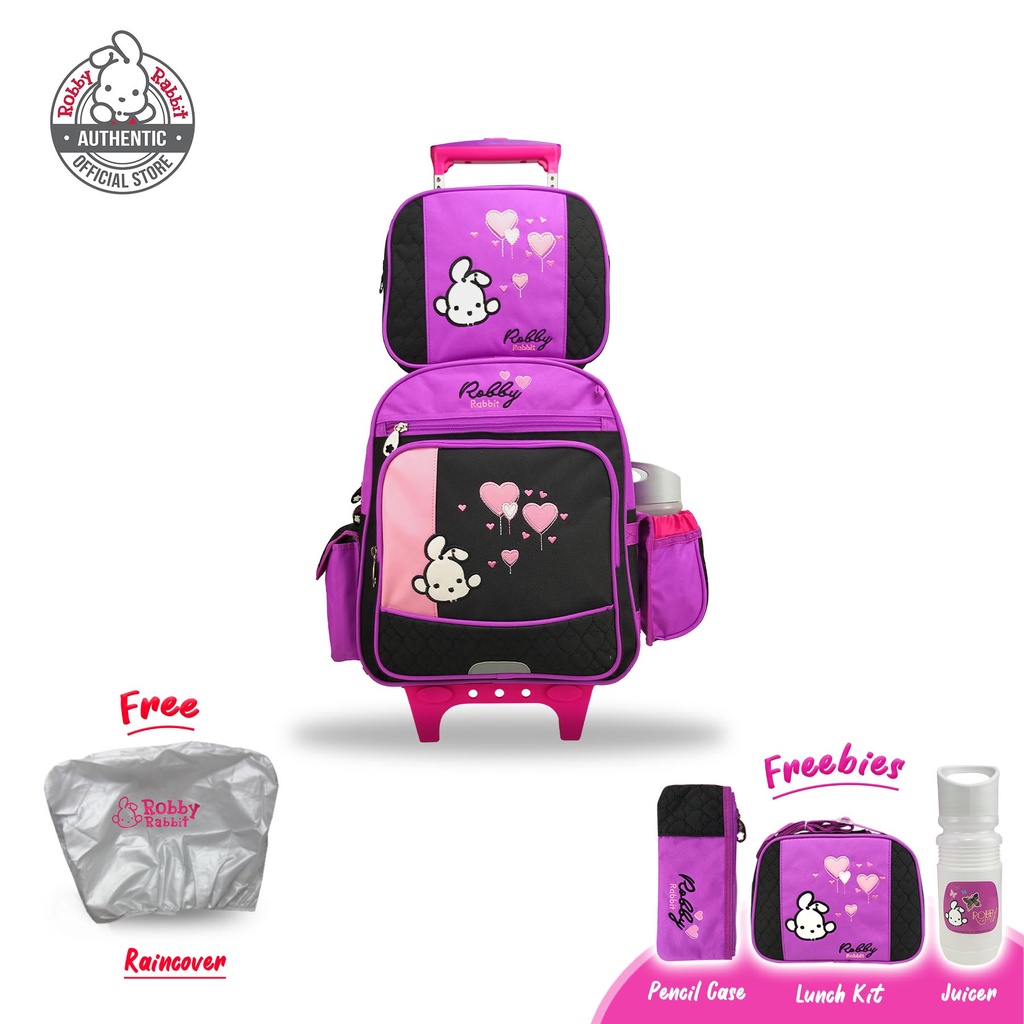 Robby Rabbit Joyful Heart 14 Inch Soft Trolley | Shopee Philippines