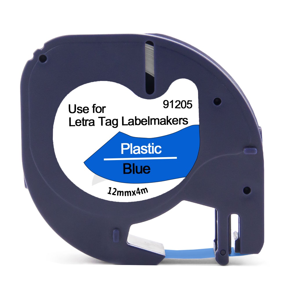Compatible DYMO LetraTag Label Maker Plastic Tape Refills, for Dymo ...