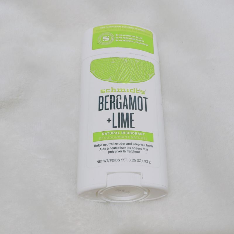 Schmidt's Natural Deodorant Stick - Bergamot + Lime 92g | Shopee ...