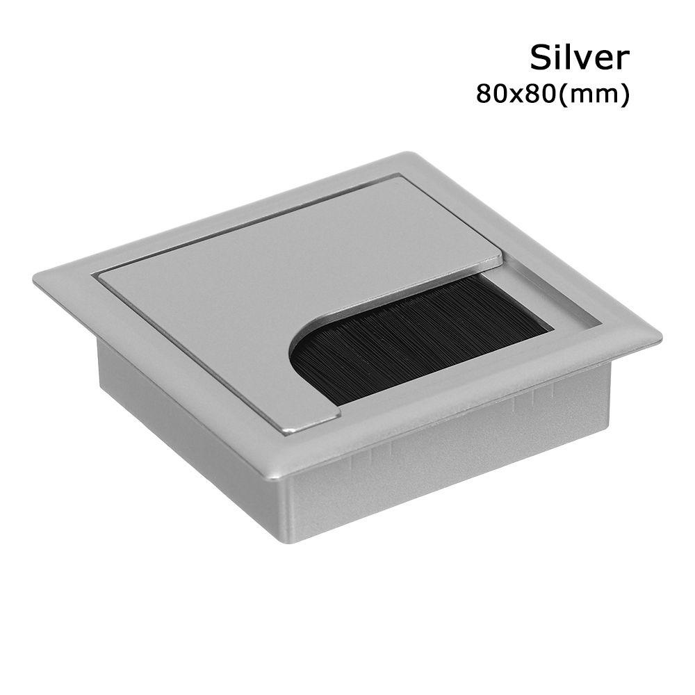 ROW Rectangle Wire Box Computer desktop Decor Wire Hole Cover Wire ...