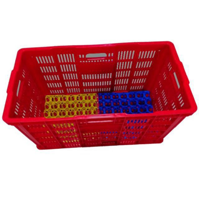 Crate Heavy Duty 27inx14inx15in Capacity: 12 XL eggtray/360 eggs or 300 ...