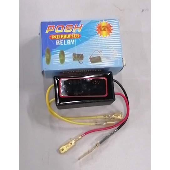 MOTORCYCLE INTERRUPTER RELAY 12V UNIVERSAL | Shopee Philippines