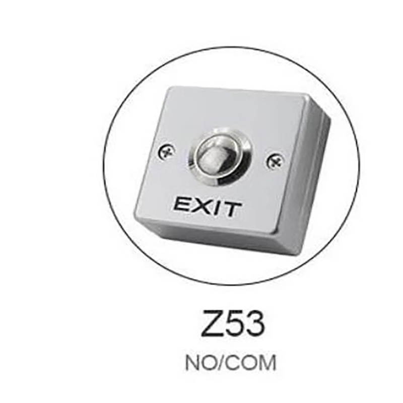 Zinc Alloy Gate Door Exit Button Exit Switch Door Exit Push Button Release Switch Opener For 