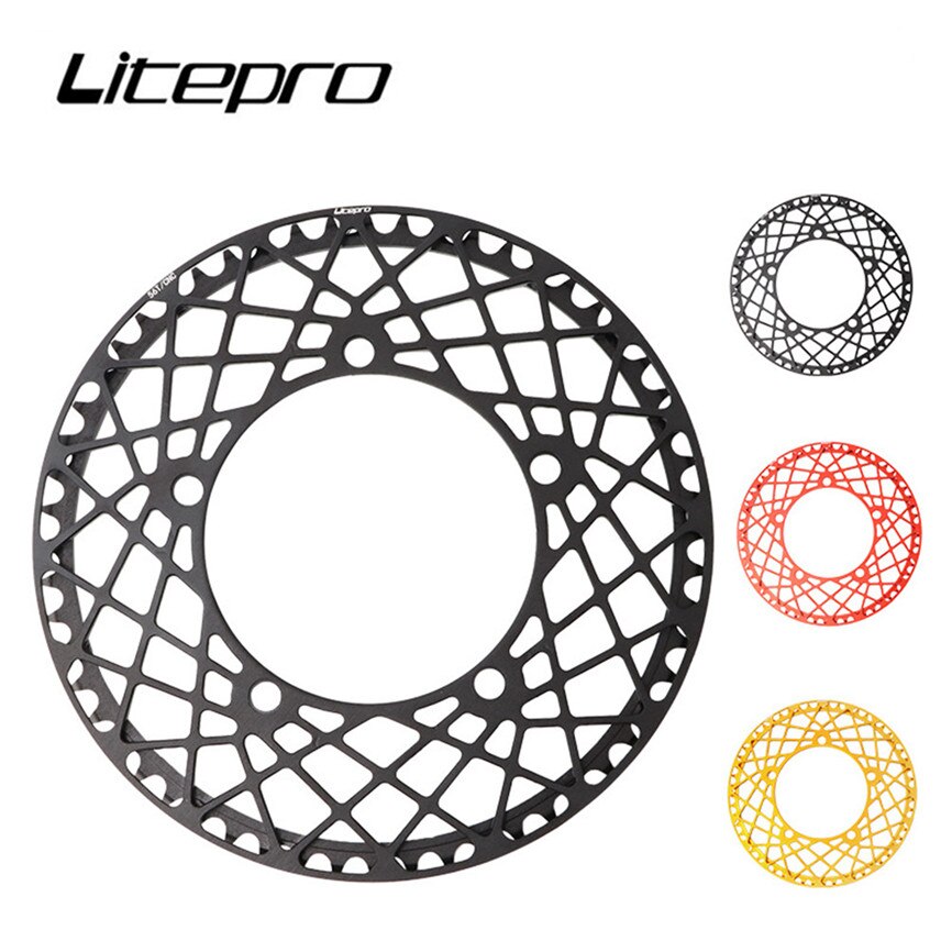 Litepro Single Disc Chainwheel Folding Bike Chainwheel 53/56 / 58T ...