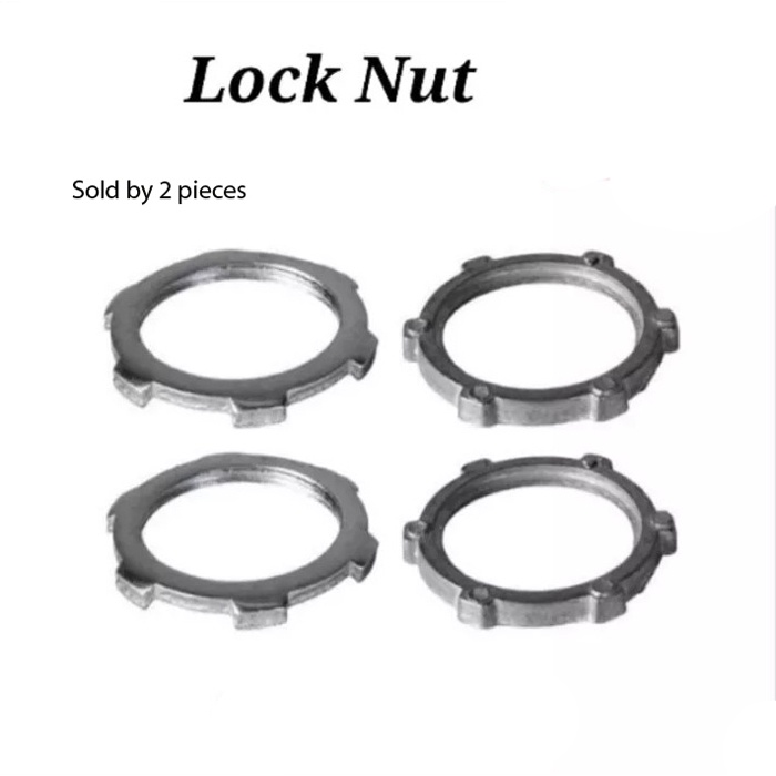 CFC - LOCK NUT Size - 1/2", 3/4" | Shopee Philippines