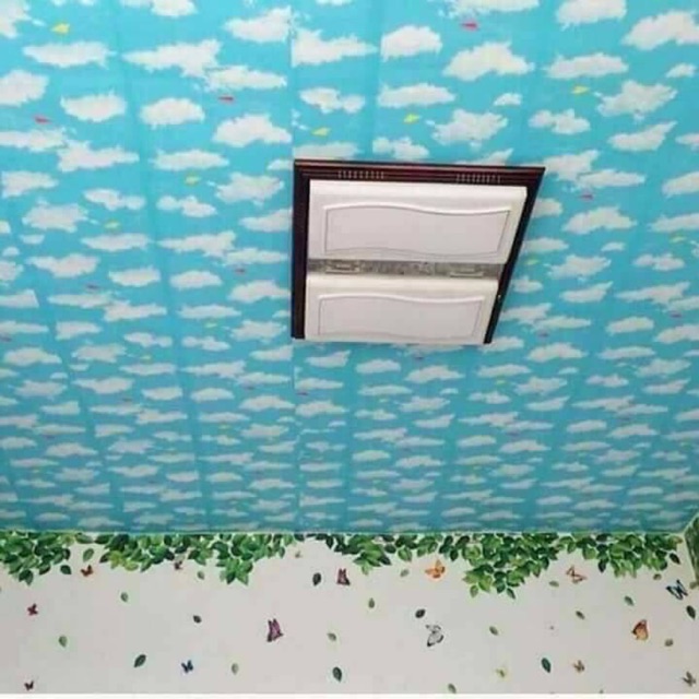 Ceiling wall paper sticker self adhesive water proof | Shopee Philippines