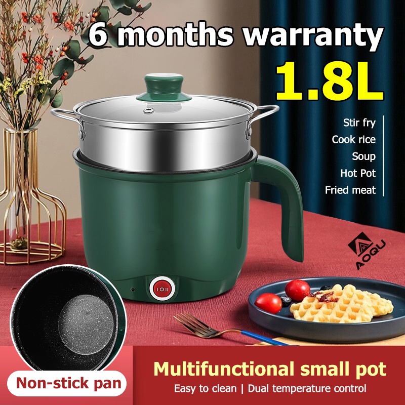 Rice Cookers 1.8L Electric Cooker Pot Noodle Cooking Stainless Steel ...