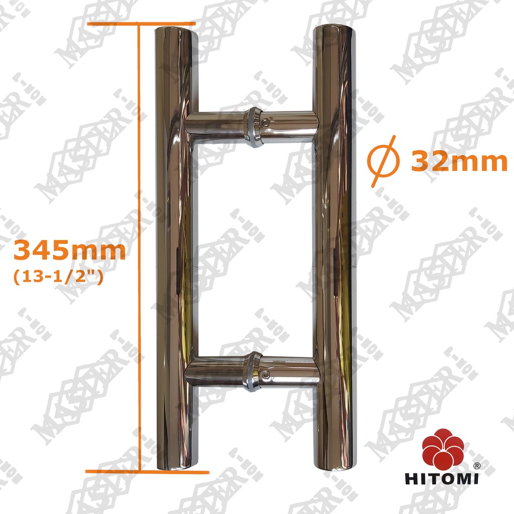 HITOMI Stainless H-Type Handle 32mm (1-1/4" x 14") | Shopee Philippines