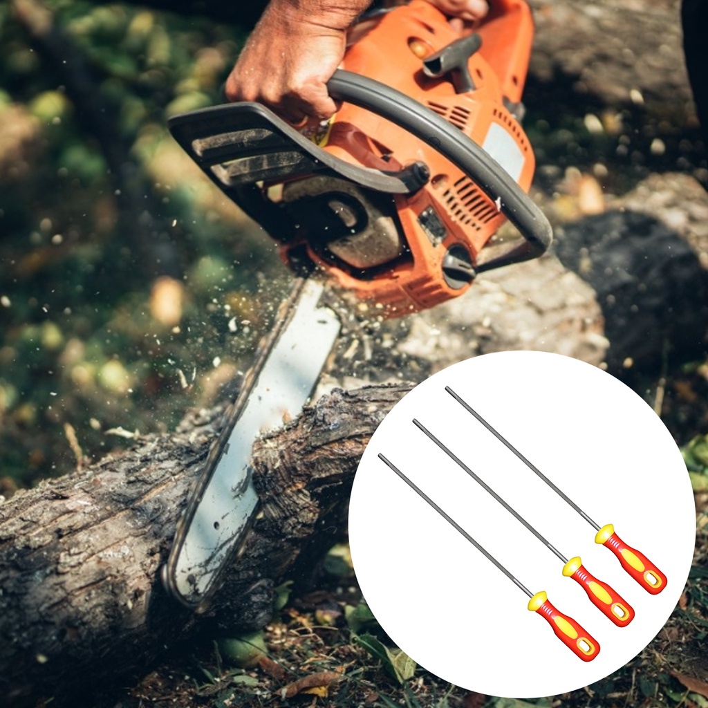 Chain Saw File Circular Sharpening Round Gasoline Electric Tool Hand 3 ...