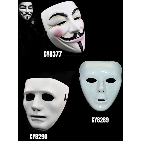 Plastic Full Face Jabbawockeez Mask New Halloween Party Dance Crew ...