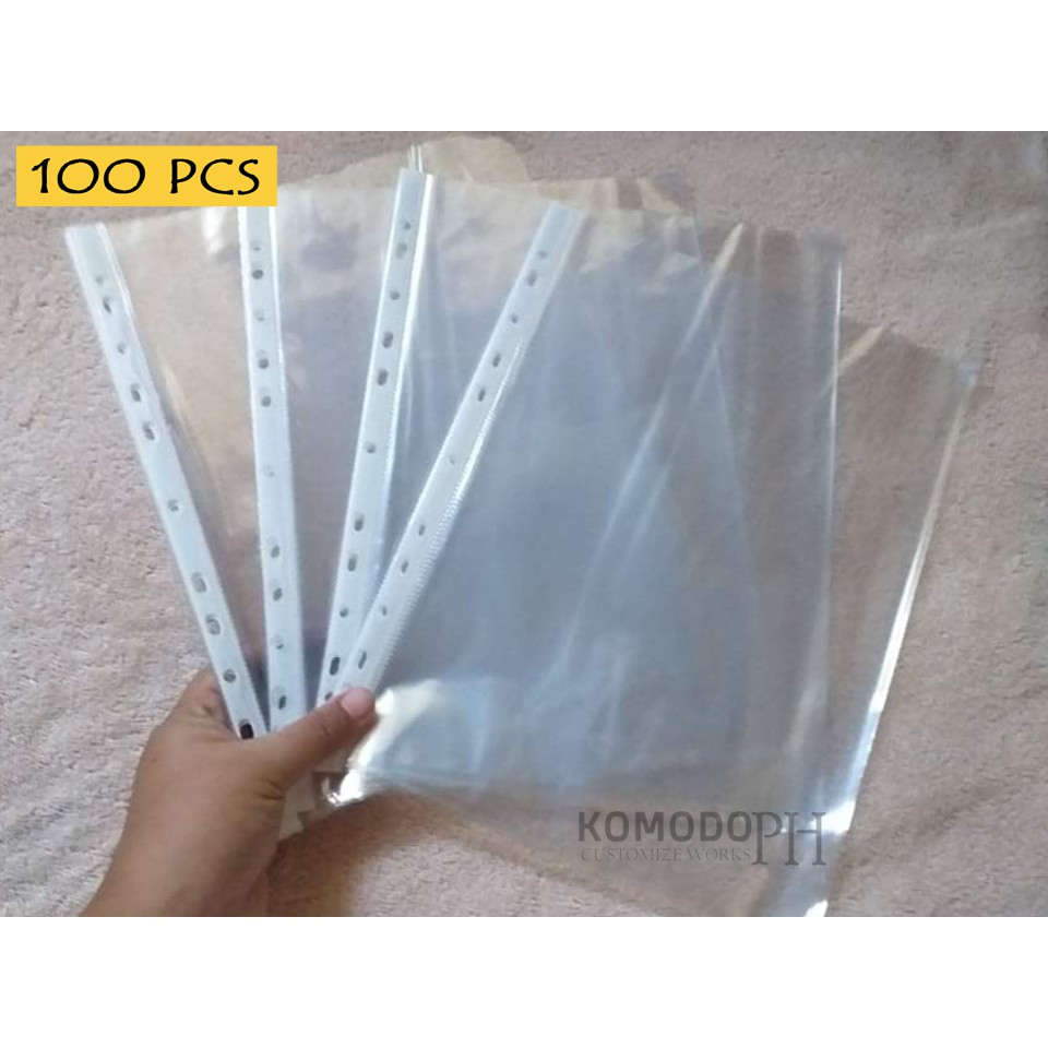 Clear Sheet Protector A4 / Long 100pcs per Pack / Clearbook Refill ...