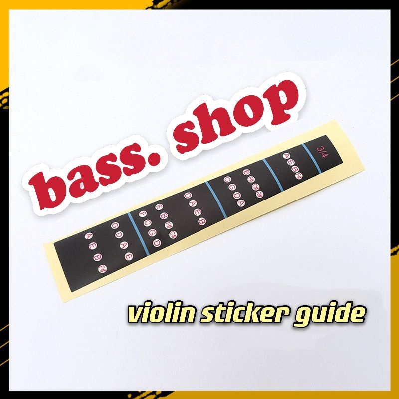 Violin Fiddle Guide Fingerboard Sticker ( FOR 4/4 ONLY ) | Shopee ...