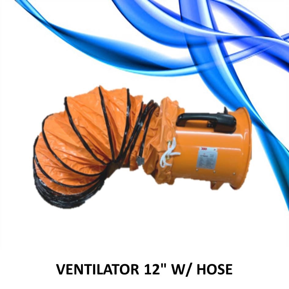 Ultimate portable air blower ventilator 12 with Hose | Shopee Philippines
