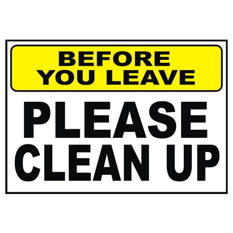 PVC Plastic Signage for walls and establishment A4 size please clean up ...