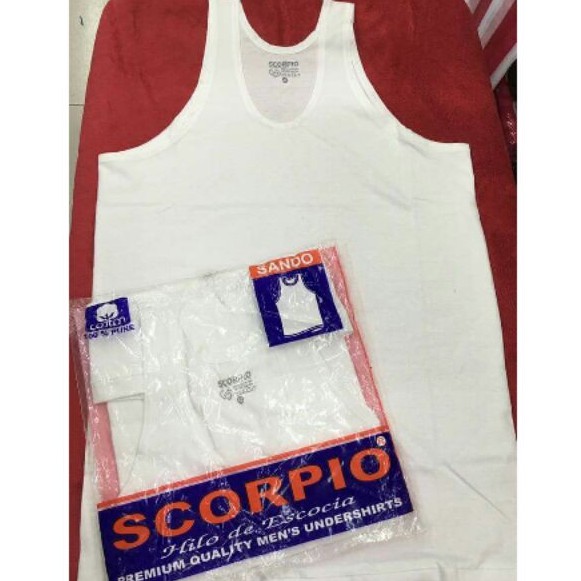 ORIGINAL SCORPIO SANDO MEN'S COTTON DE HILO 100% COTTON HIGH QUALITY ...