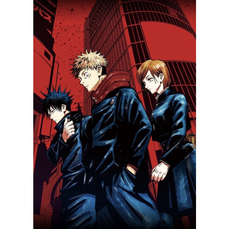 Jujutsu Kaisen Anime A4 Posters | Shopee Philippines