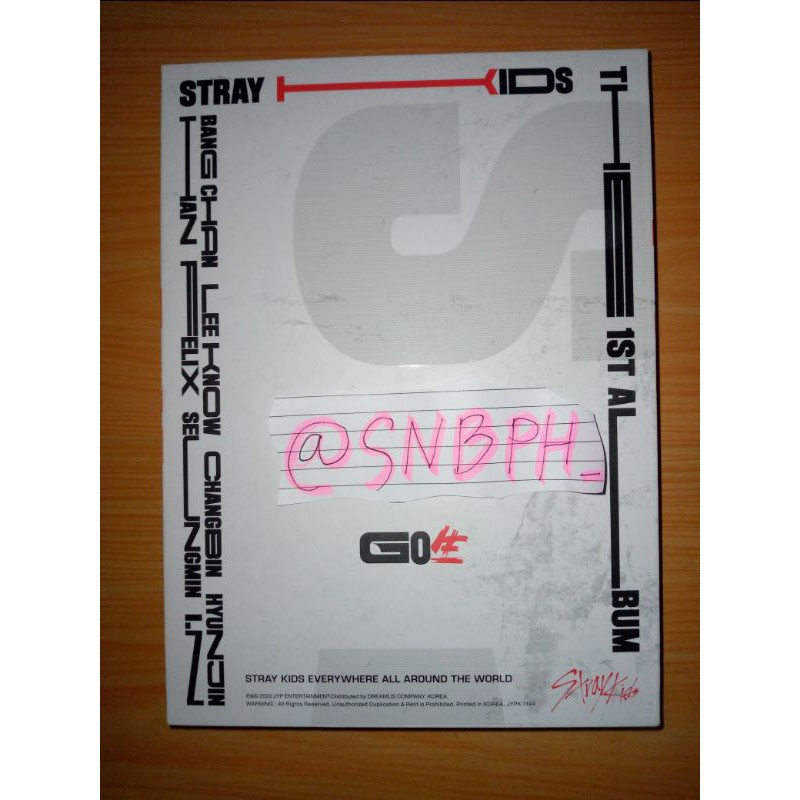 [ON HAND] STRAYKIDS SKZ GO LIVE ALBUM UNSEALED | Shopee Philippines