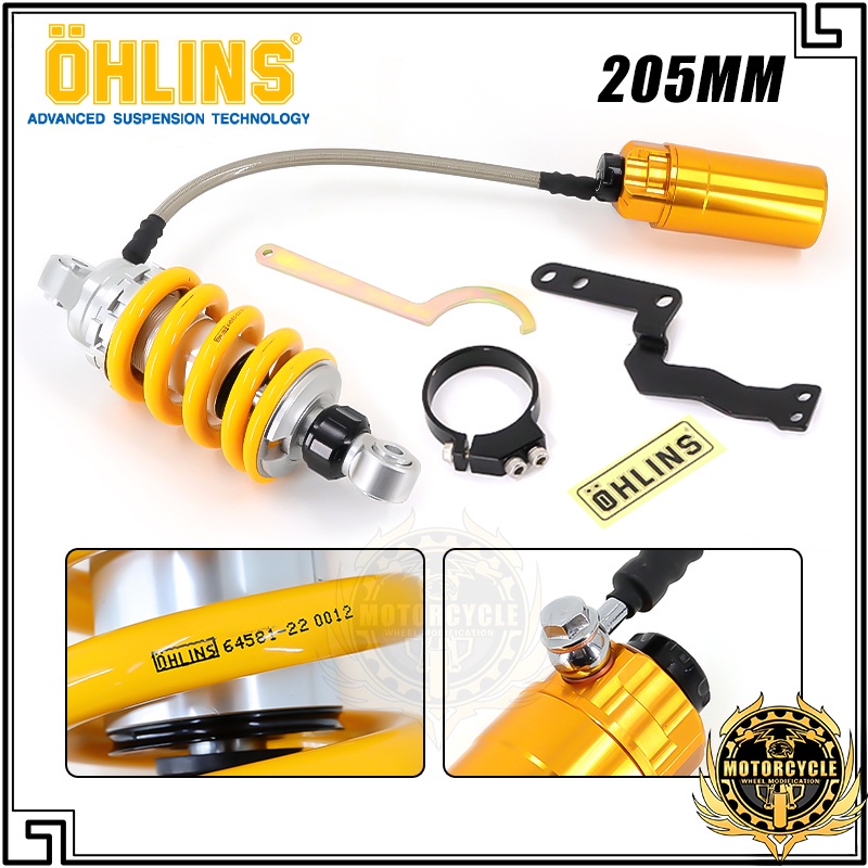 mono shock raider 150 Ohlins Single Shock Absorber Four Circles With ...